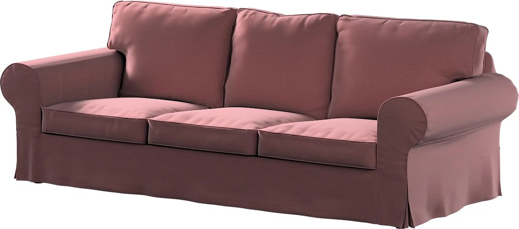 Potah na pohovku IKEA Ektorp 3-místná, nerozkládací barva fialová látka sametová