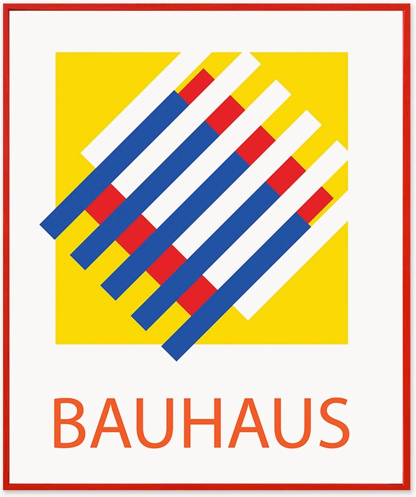 Zarámovaný digitální tisk Bauhaus Grill
