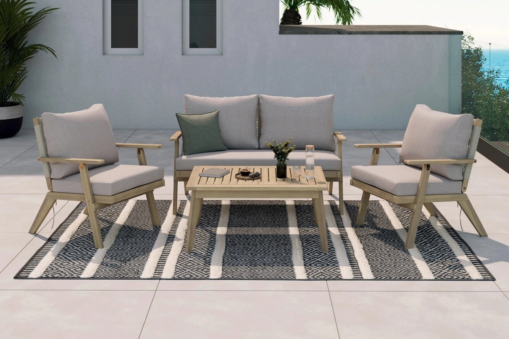 XXXLutz ZAHRADNÍ SESTAVA dřevo Ambia Garden - Online Only zahradní nábytek - 001254006401