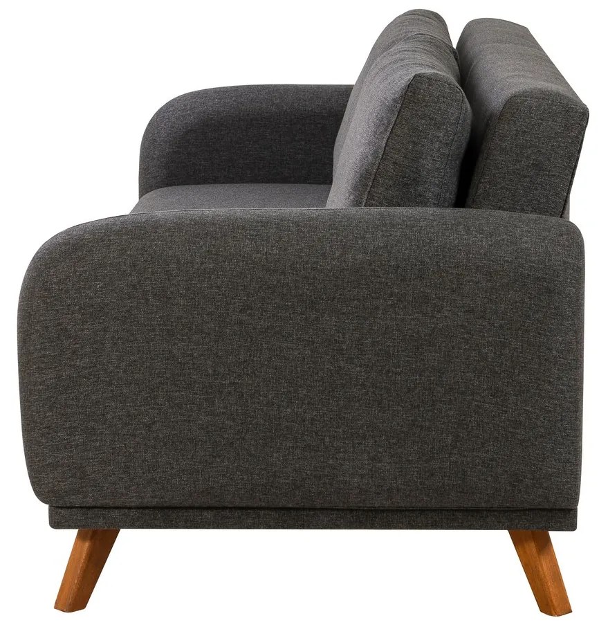 Hanah Home Set křesla a pohovky HERA antracitový 237 cm
