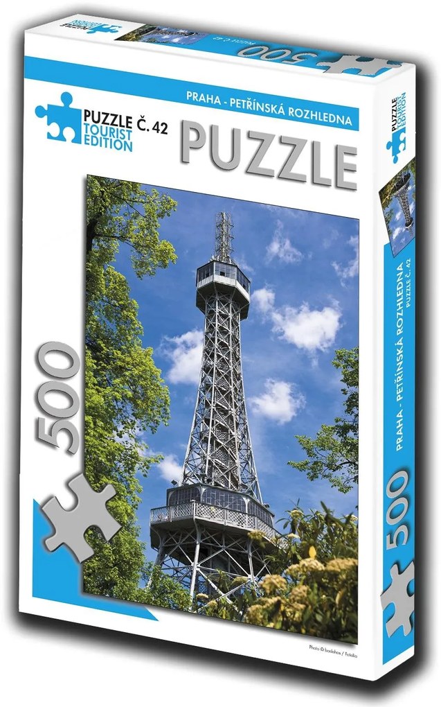 Puzzle tourist edition puzzle petřínská rozhledna 500 dílků (č.42)