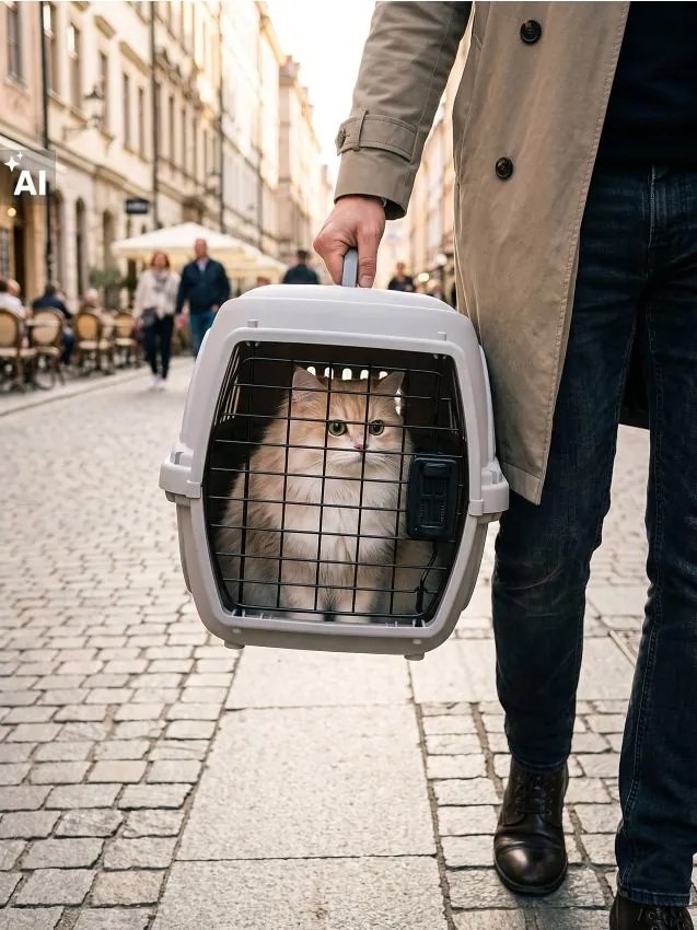 Sinsay - Přepravní taška pro zvířata - šedá