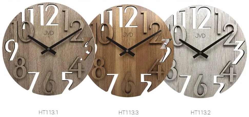 Nástěnné hodiny HT113.3 JVD 40cm