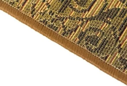 Kusový koberec Zoya 128 N – na von aj na doma, 160x235, žltá, chodba / predsieň, Oriental Weavers