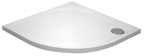 A-Interiéry Akrylátová sprchová vanička nízká - čtvrtkruh Curych 052B (80x80x5,5 | R 55 cm) - curych052b