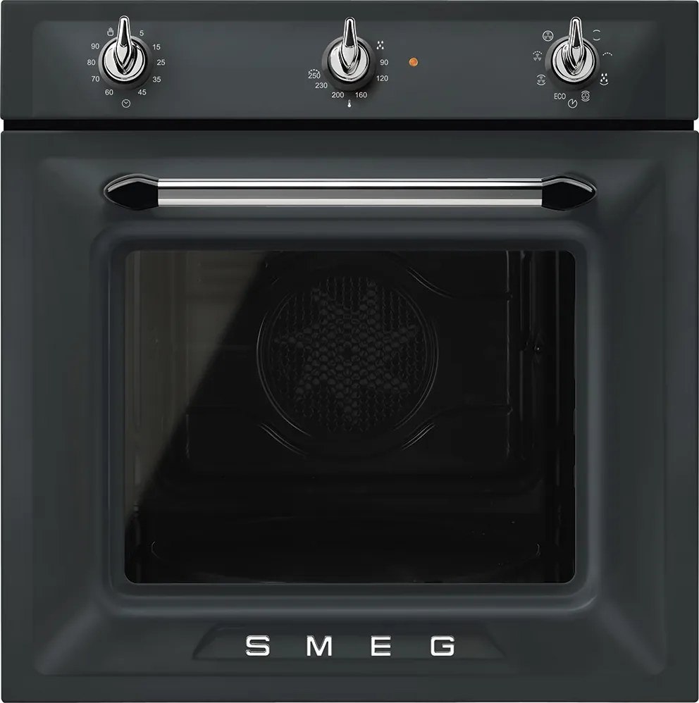 Smeg Multifunkční trouba řady Victoria, 60 cm, objem 70 l, SF69M3, černá SF69M3TNO