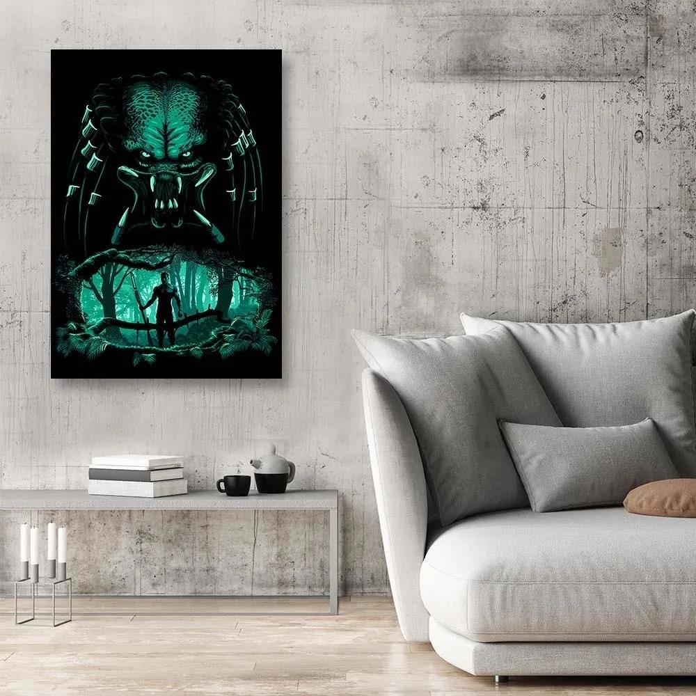 Gario Obraz na plátně Predátor, film - Alberto Perez Rozměry: 40 x 60 cm