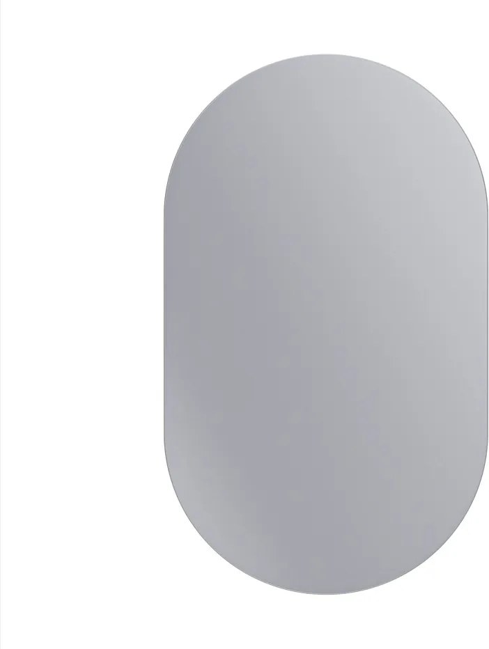 Erga Oval, oválné zrcadlo 60x100cm, ERG-V01-OVAL-6010-CL