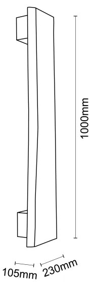 Brilliant - LED Nástěnné svítidlo FEINGOLD LED/8,5W/230V borovice