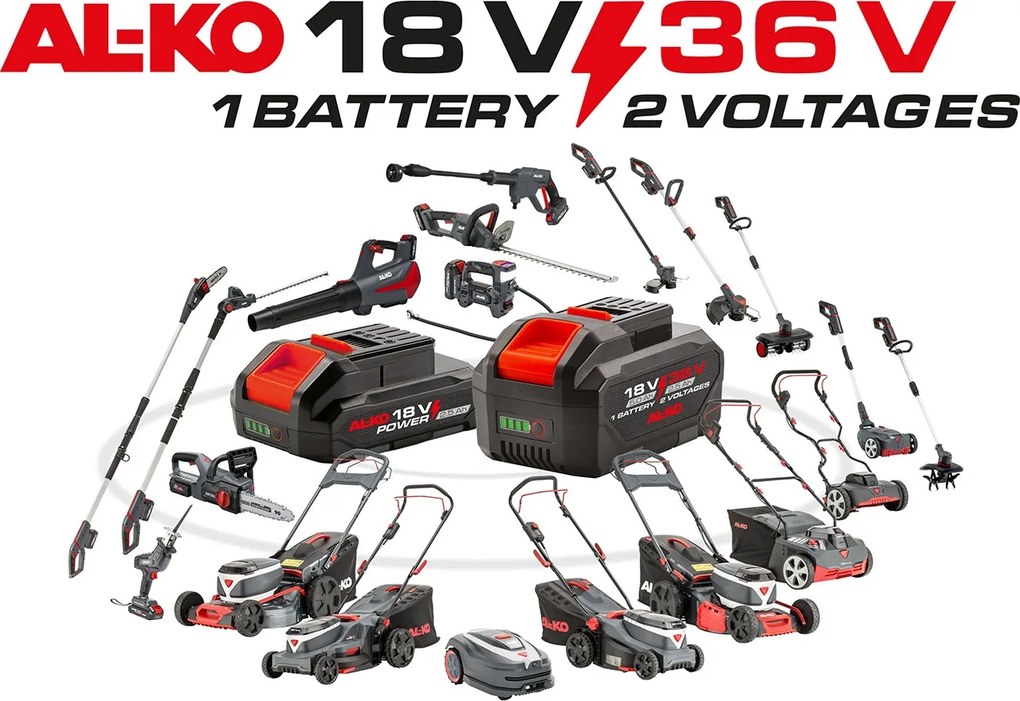 Bezdrátová robotická sekačka AL-KO Robolinho 500 Vision, kamera, plochy do 500 m2 (114169)