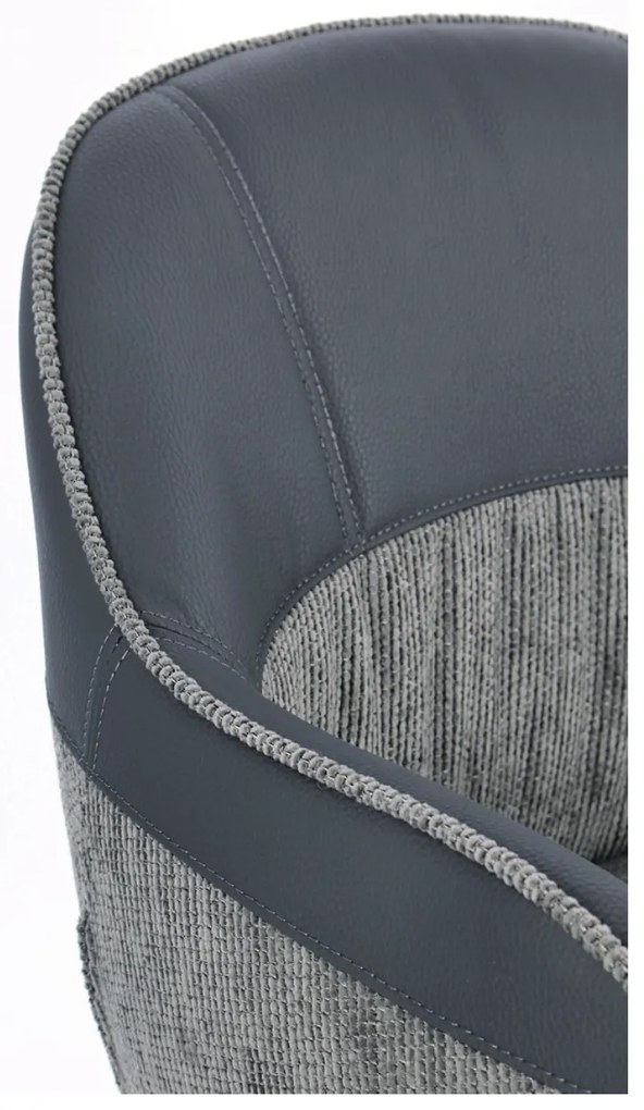 BIZZOTTO Otočné křeslo ISOTTA GREY 0733505