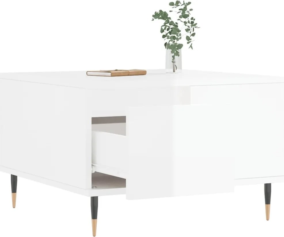 vidaXL Konferenční stolek 55x55x36,5 cm kompozitní dřevo [830750] Barva: Betonová šedá