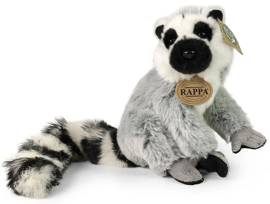 Rappa Plyšový lemur 19 cm ECO-FRIENDLY