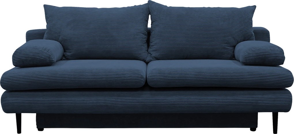XXXLutz ROZKLÁDACÍ POHOVKA, textil, tmavě modrá P & B - Rozkládací pohovky - 001574003806