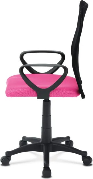 Dětská otočná židle růžová KA-B047 PINK