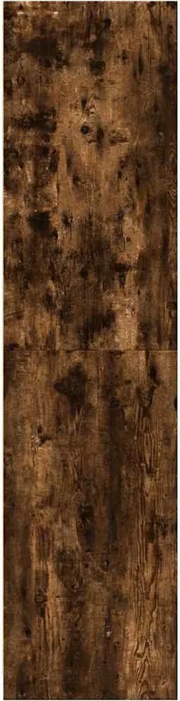 Šatní skříň kouřový dub 30 x 50 x 200 cm kompozitní dřevo 3307688
