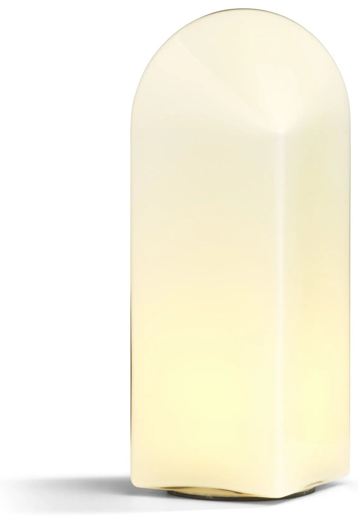 HAY Skleněná stolní lampa Parade 320, Shell White AB690-A568-AH47