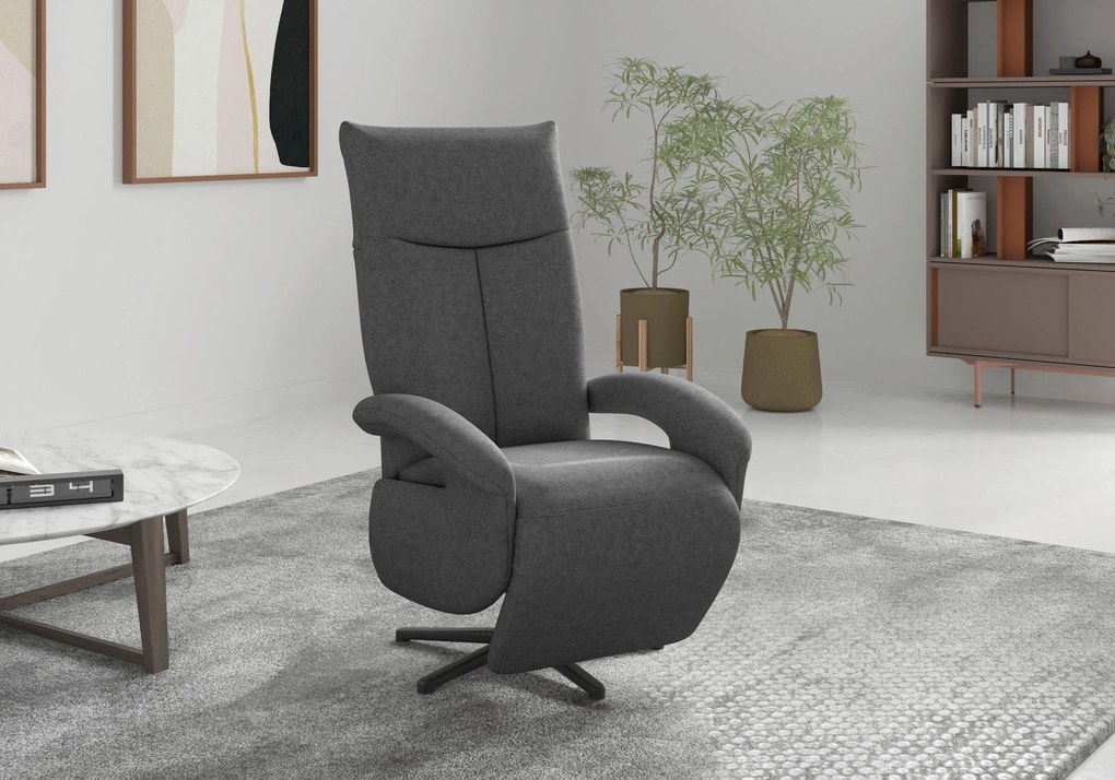 XXXLutz RELAXAČNÍ KŘESLO, textil, tmavě šedá Sit & More - Online Only křesla & taburety - 00014401323Q