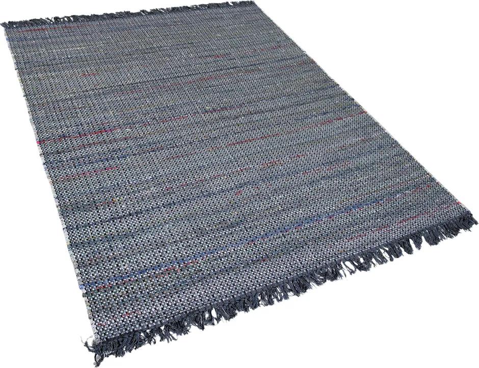 Šedý bavlněný koberec 160x230 cm - BESNI