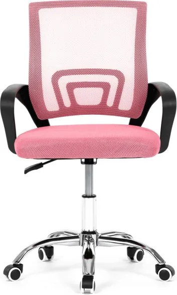 Dětská otočná židle růžová KA-L103 PINK