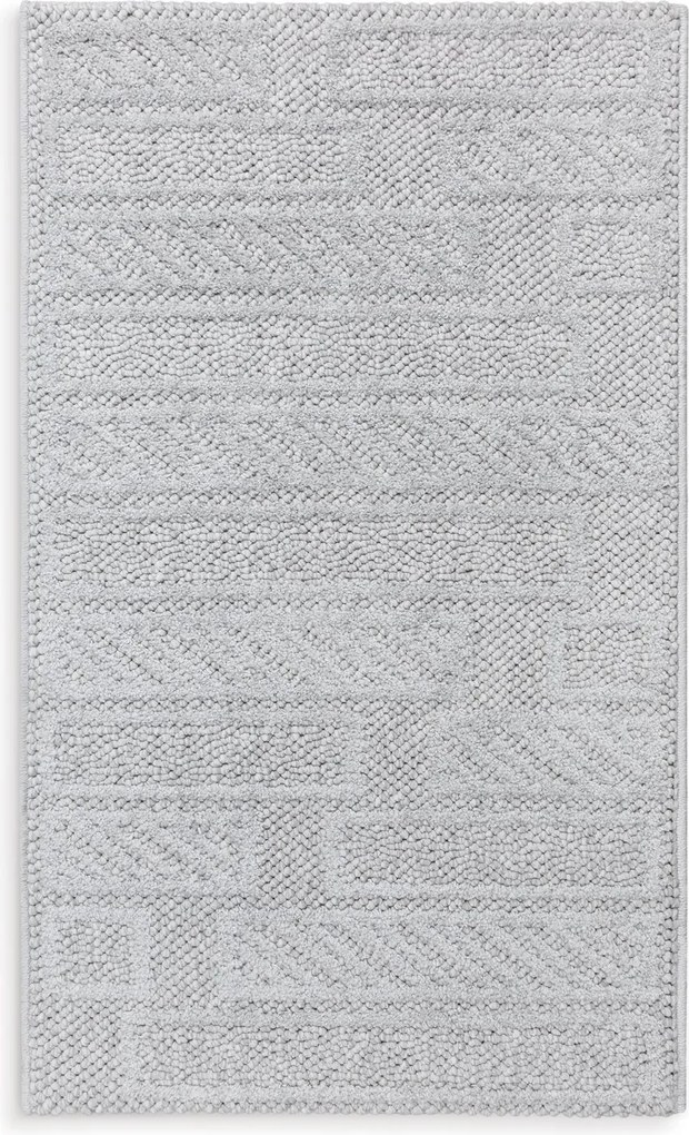 Koberec Porto1, 60x100 cm, stříbrný