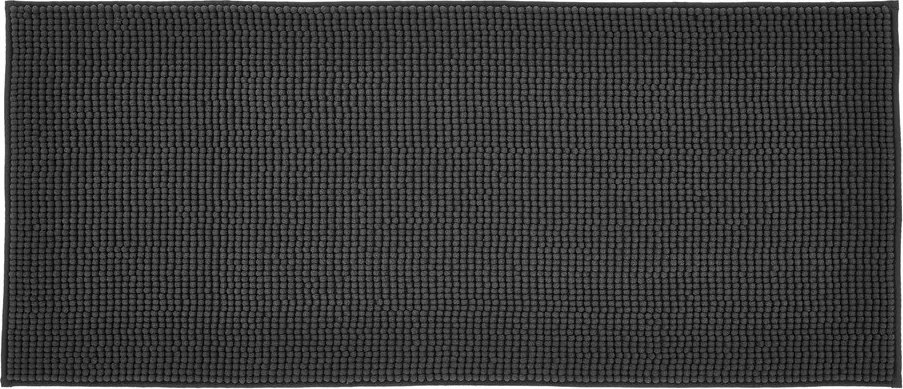 Tmavě šedá koupelnová předložka 50x120 cm Bobble – Catherine Lansfield