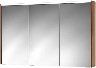 Jokey SPS-KHX 100 Zrcadlová skříňka - bílá/dub š. 100 cm, v. 74 cm, hl. 15 cm, 251013020-0631