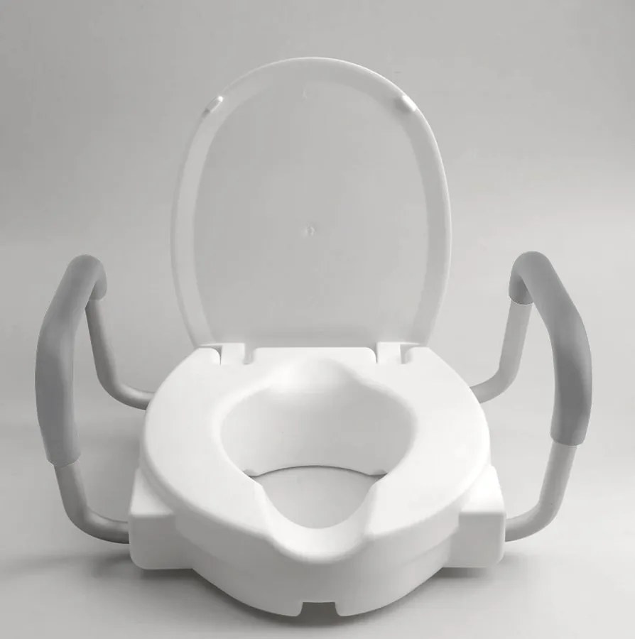Ridder, WC sedátko zvýšeno 10cm, s madly, bílé, A0072001