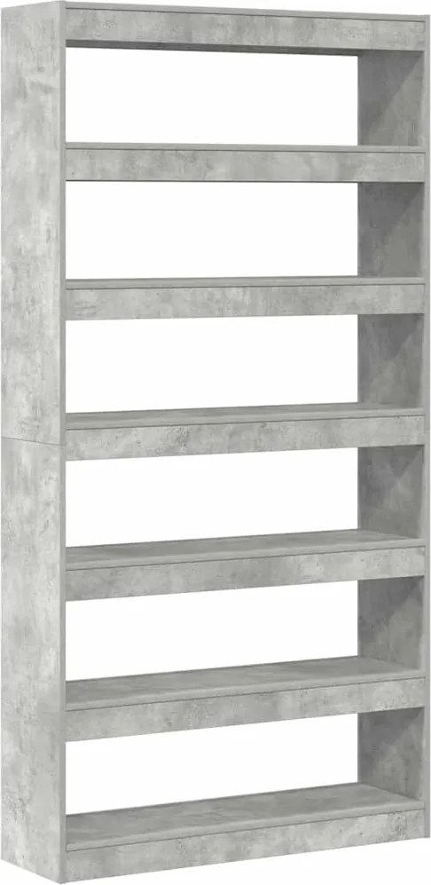 Knihovna 6 úrovní 100 x 30 x 198 cm Kompozitní dřevo 3333927