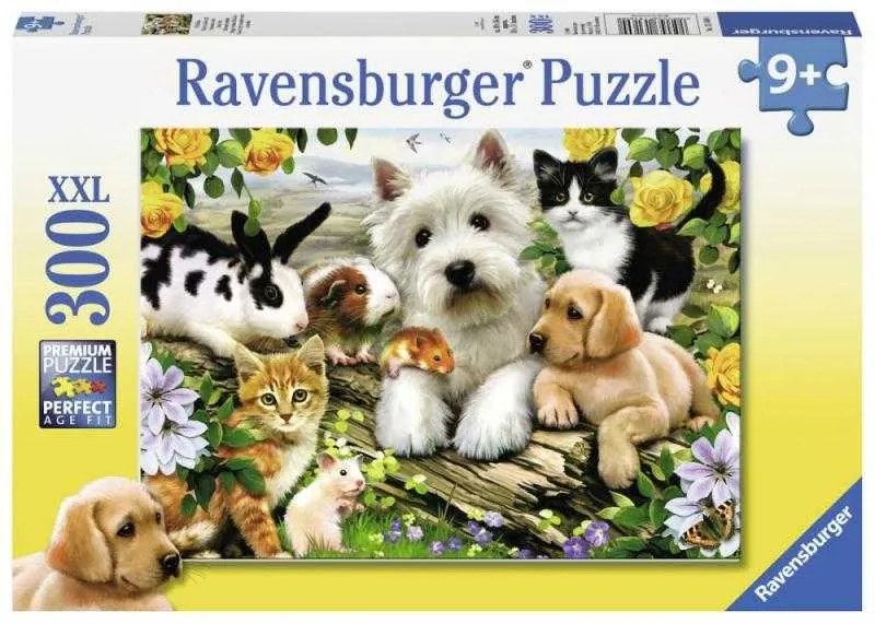 Ravensburger puzzle zvířecí přátelé xxl 300 dílků