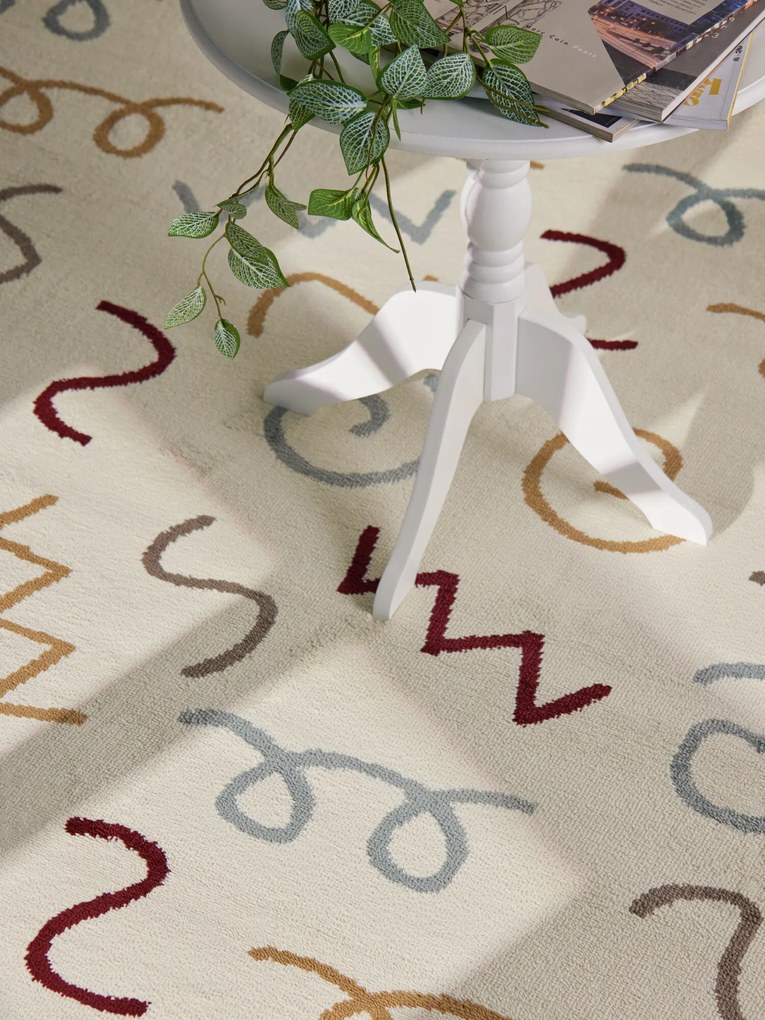 Hanse Home, Dětský koberec Adventures 106422 Cream Multicolor, 160x235, vícebarevná, dětský pokoj
