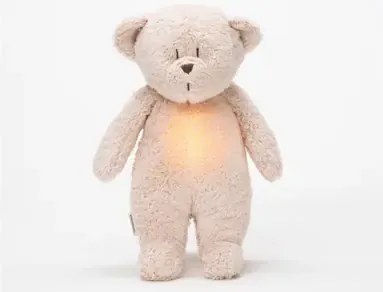 Moonie Uspávací  Medvěd 2.0 Organic Rose / od narození