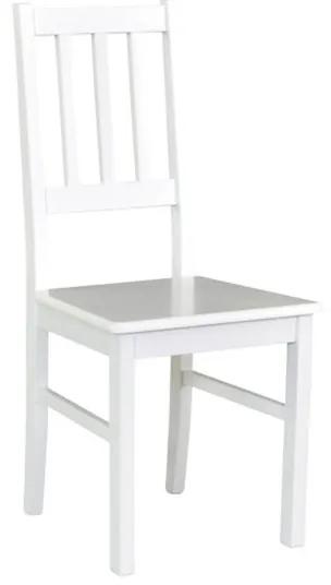 Židle do kuchyně Dalem IV D, Barva dřeva: bílá