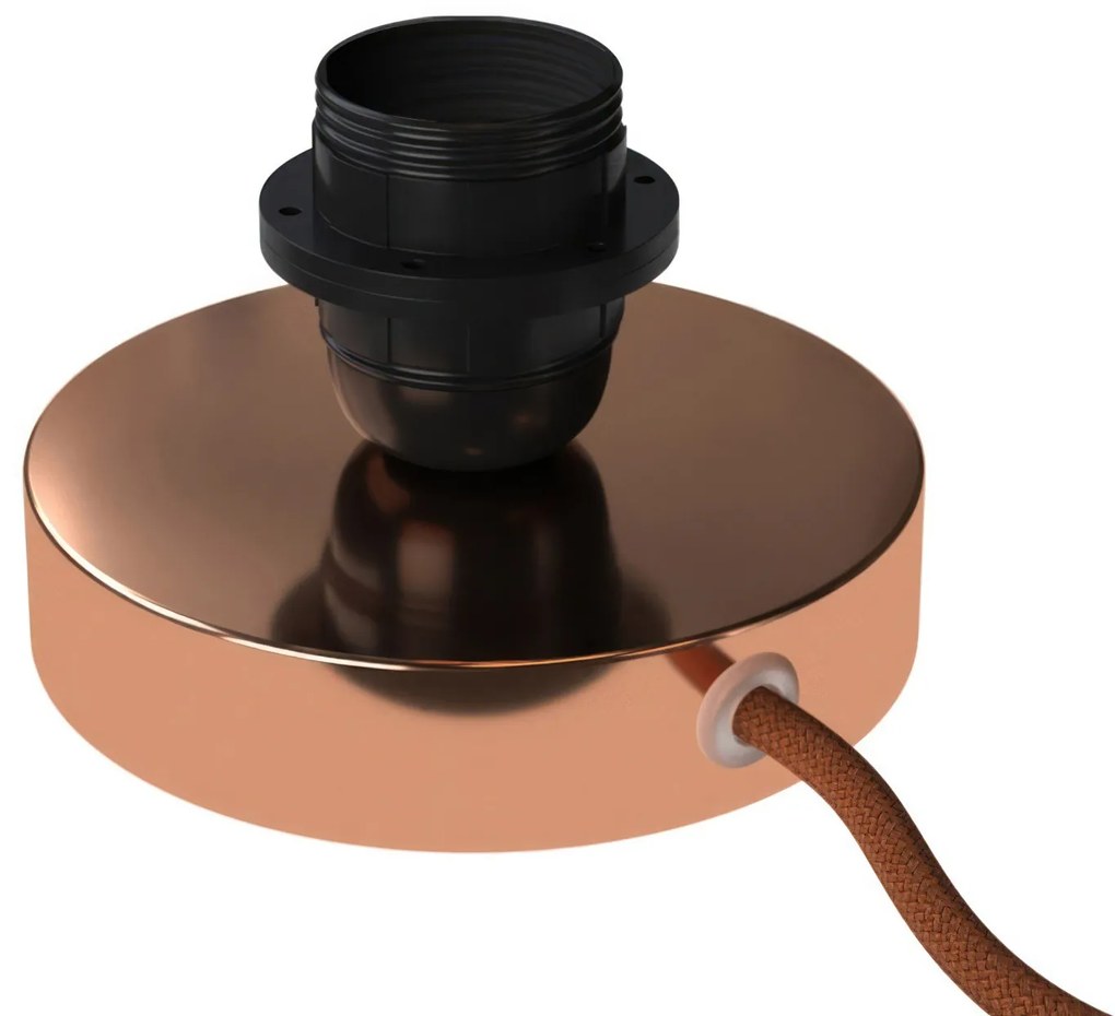 creative cables Kovová stolní lampa Posaluce pro stínidlo Barva: Matný bronz