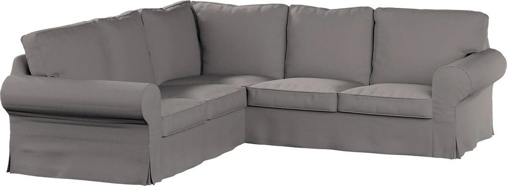 Potah na pohovku IKEA Ektorp rohová barva béžová látka pletený vzor