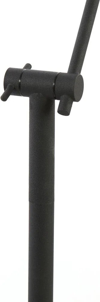 Černá stmívatelná stojací lampa (výška 150 cm) Rijeka – Light & Living
