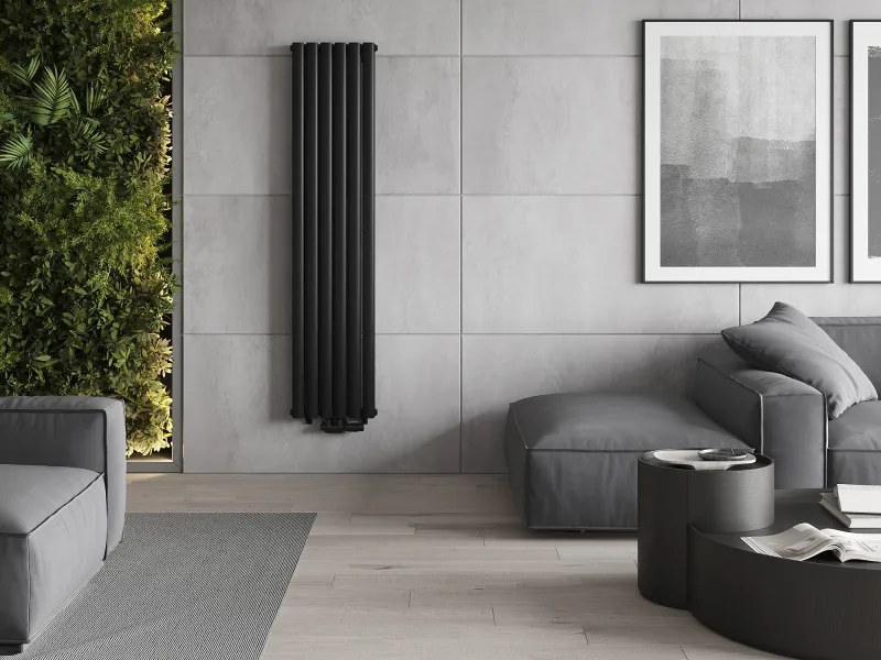 Mexen Dallas, topné těleso 1600 x 360 mm, 1039 W, černá, W214-1600-360-00-70