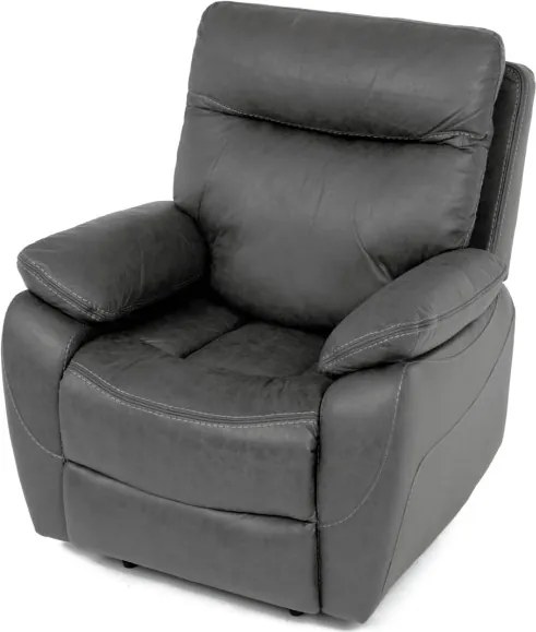 Polohovací křeslo šedé, elektrické TV-4094 GREY3
