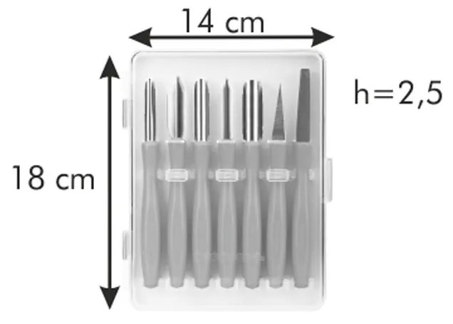 TESCOMA Vykrajovací souprava PRESTO CARVING
