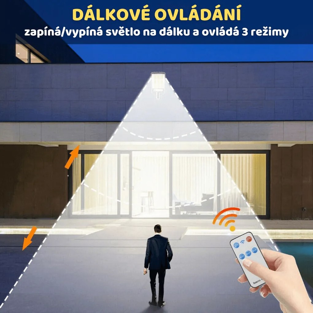 LightPro Solární LED světlo venkovní