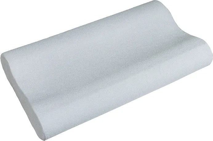 Bellatex Polštář anatomický - líná pěna Šedá 60x33 cm, výška je 9-11 cm