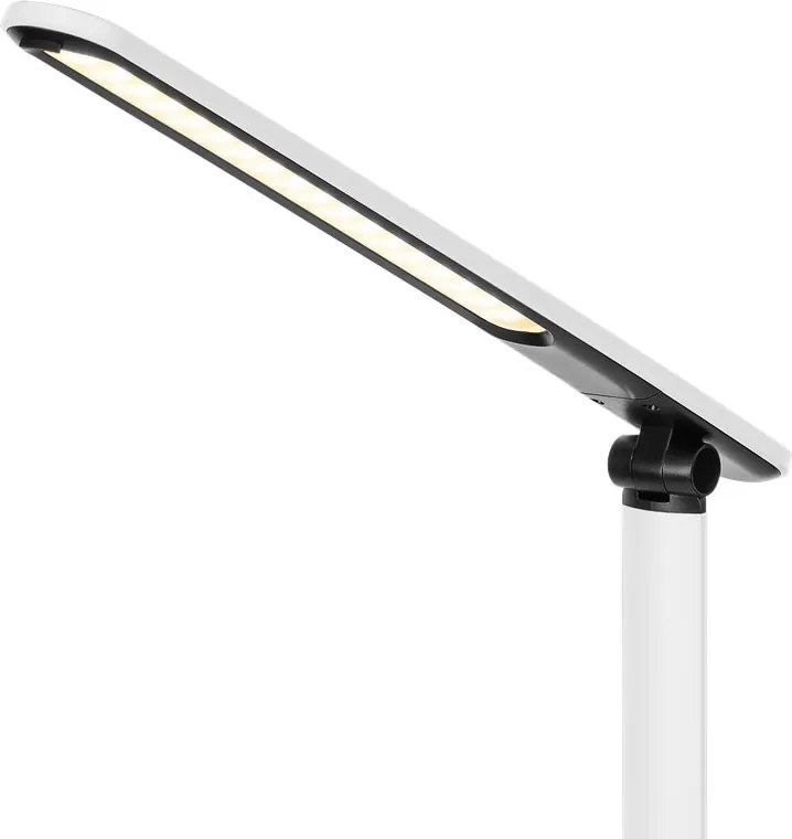 Stolní lampa s hodinama REBEL KOM1019 , regulace