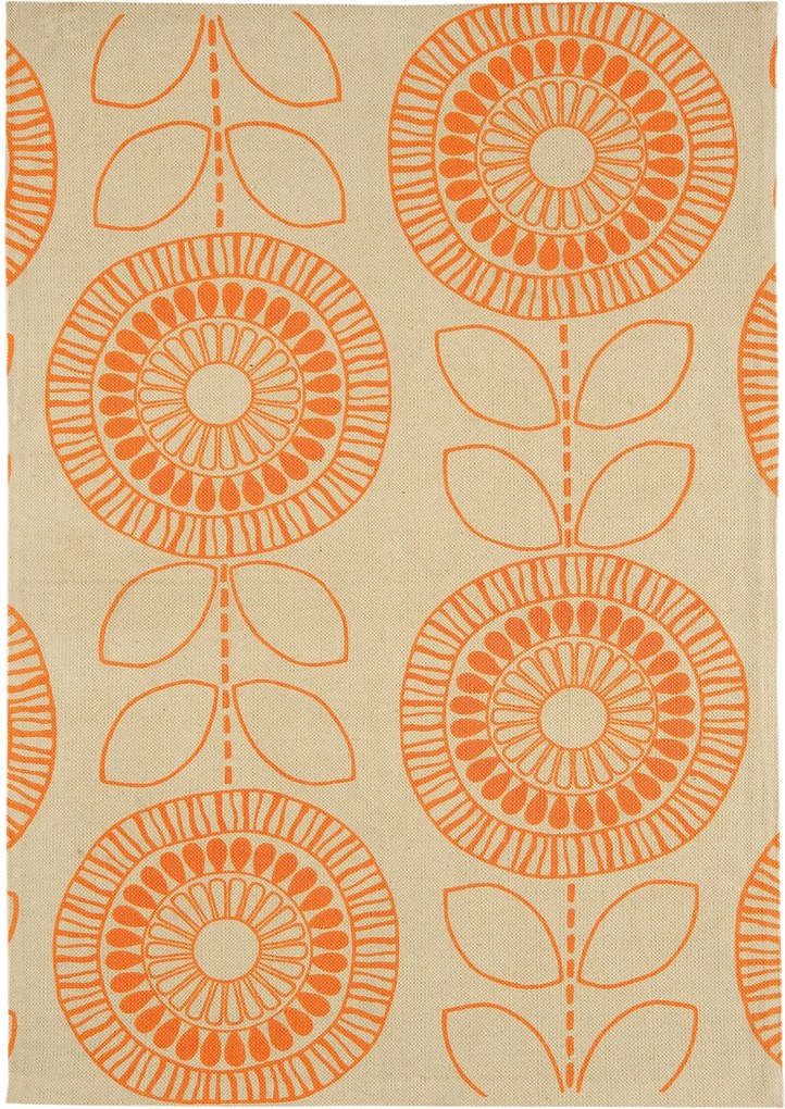 Masiv24 - Koberec ONIX 160x230 cm ON05 Scandi Flower Orange