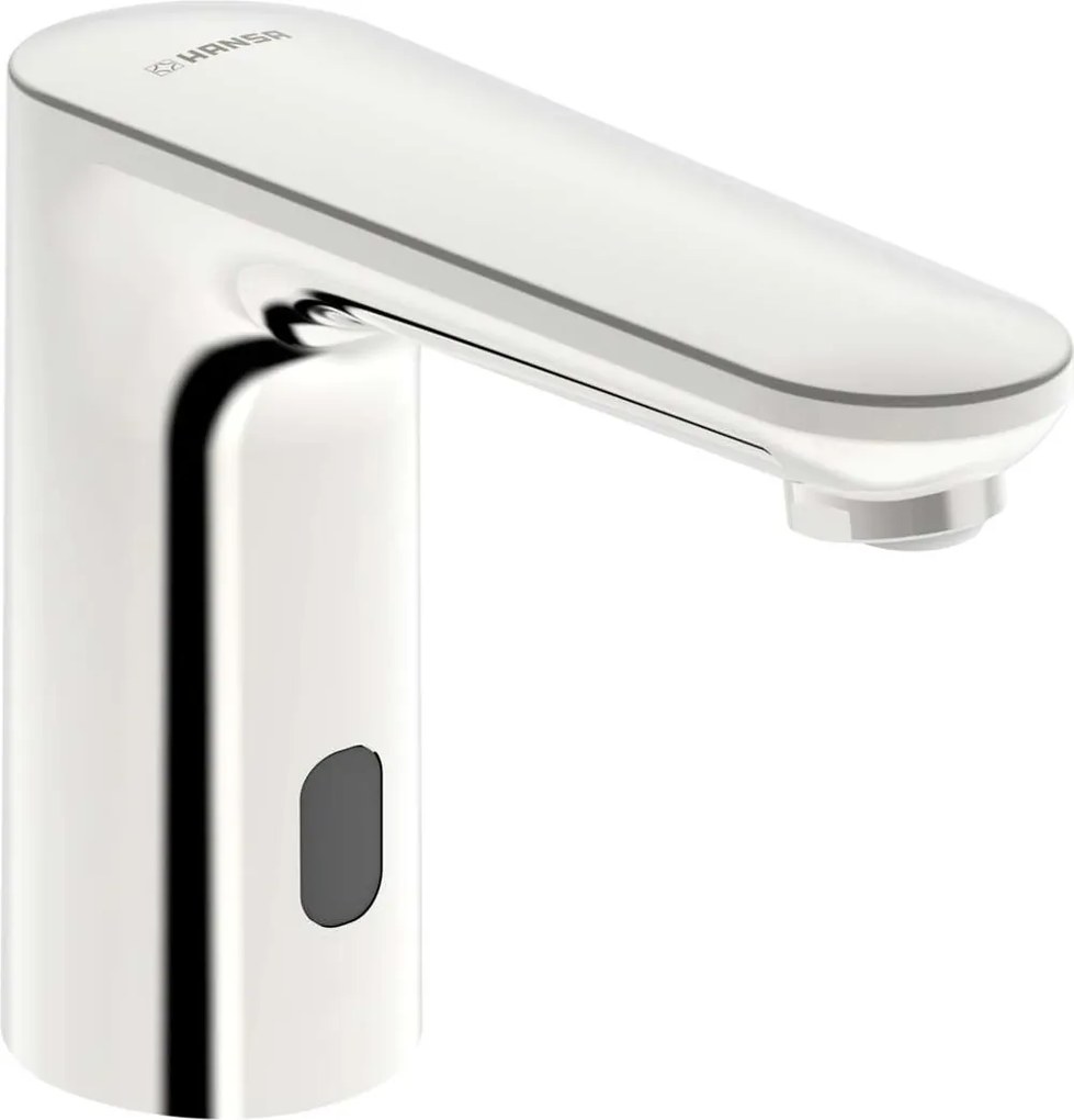 Hansa Electra - Elektronický umyvadlový ventil, pro studenou vodu, síťové napájení, Bluetooth, chrom 92512009