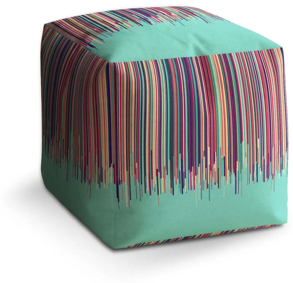 Sablio Taburet Cube Stékající barva: 40x40x40 cm