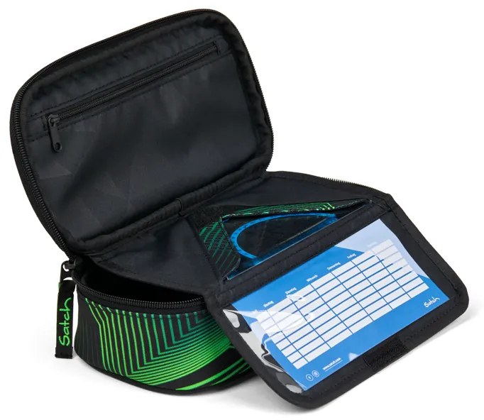 Penál Ergobag Satch – Seismic Green 2025