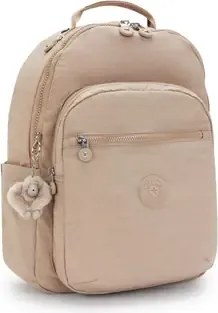 Kipling SEOUL Tan Beige / Školní batoh / Na notebook / Polyamid / Vodě