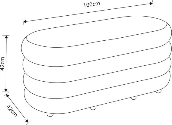 Taburetka PUFFO mocha