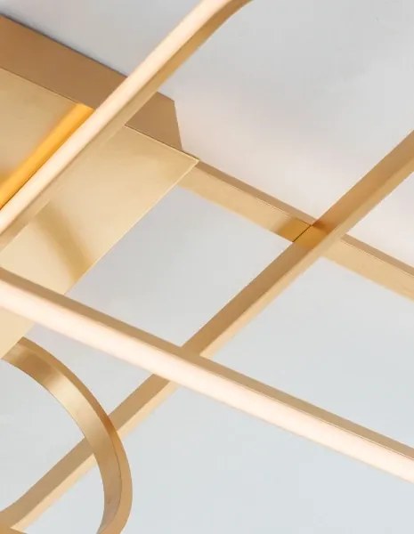 Stropní svítidlo LED se stmíváním Arte zlaté