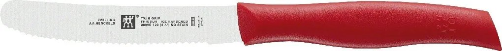 Univerzální nůž Zwilling TWIN Grip, červený, 12 cm